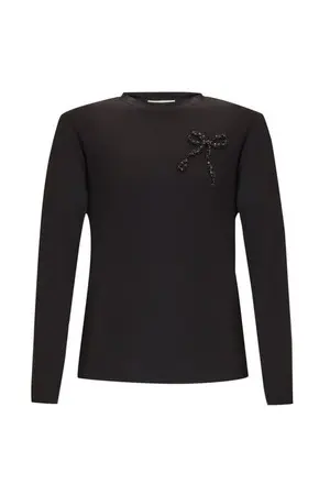 EXQUISE Carolyn Long Sleeve Blouse