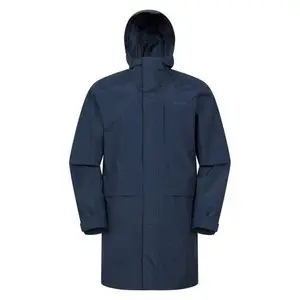 Mountain Warehouse Scope Long Length Waterproof Jacket - Navy