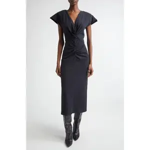 Isabel Marant Étoile Nadra Pleated Midi Dress