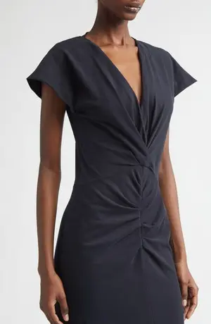 Isabel Marant Étoile Nadra Pleated Midi Dress