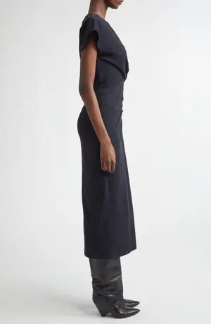 Isabel Marant Étoile Nadra Pleated Midi Dress