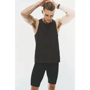 H&m Cooling Lightweight Running Vest Top - Dark Gray