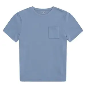 ANIMAL Textured Chest Pocket T-shirt - Blue