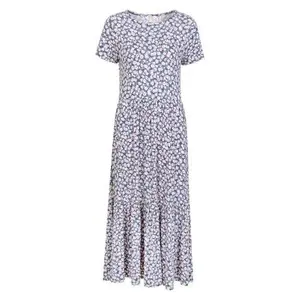 Mountain Warehouse Sardinia Flowers Tiered Dress - Gray