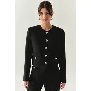 EXQUISE Marceline Jacket - Black