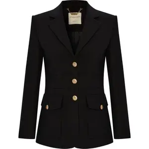 EXQUISE Antigone Fitted Pocket Jacket