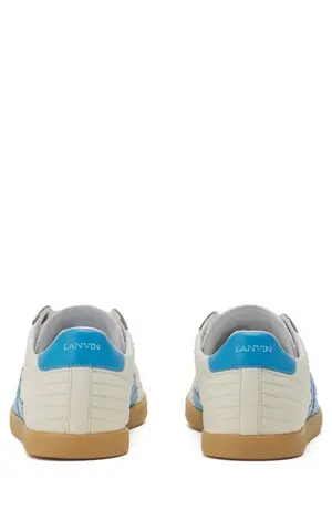 LANVIN Glen 2.0 Sneakers In Nylon - White/blue