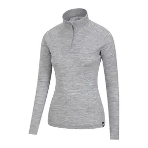 Mountain Warehouse Merino Wool Zip Neck Thermal Top