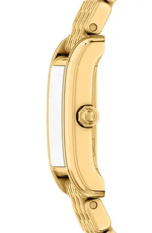 Tory Burch Eleanor Tiger's Eye Bracelet Watch