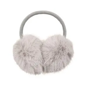 Mountain Warehouse Faux Fur Earmuffs - Gray