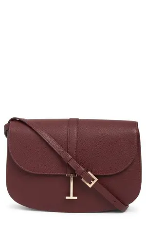 TOM FORD Medium Leather Crossbody Bag - Lost Cherry