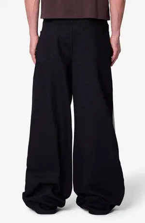 Mnml Rave Side Stripe Relaxed Leg Jeans