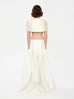 ALAS Maxi Bridal Taffeta Skirt