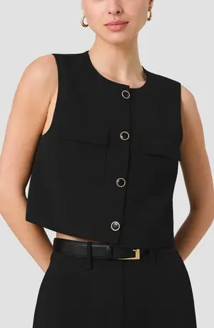 French Connection Harry Crop Vest