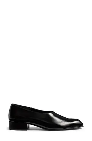 Khaite Colt Slip-on Loafer - Black