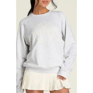 Wilson Classic Crewneck Sweatshirt - Cloud Heather