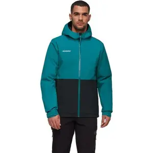 MAMMUT Linard Hs Thermo Hooded Jacket - Deep Teal/black