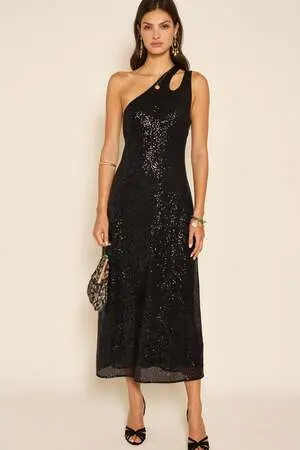 Rixo Avena Sequin Sequin Maxi Dress Regular