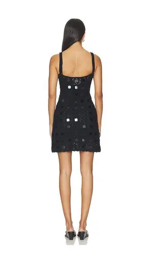 Le Superbe Gypset Crochet Mirrored Dress