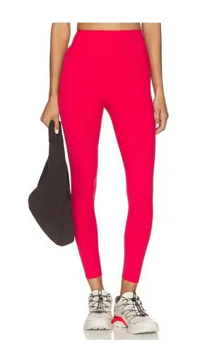 FLEUR DU MAL Laced Up Legging In Red