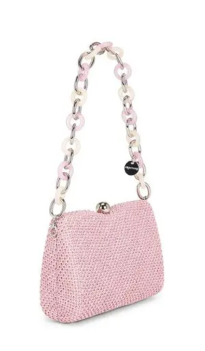 OLGA BERG Birdie Textural Top Handle Bag