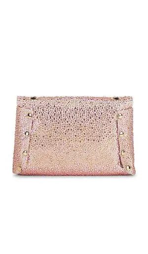 OLGA BERG Hattie Crystal Embellished Shoulder Bag