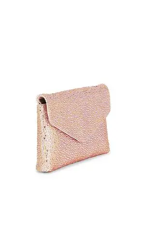 OLGA BERG Hattie Crystal Embellished Shoulder Bag