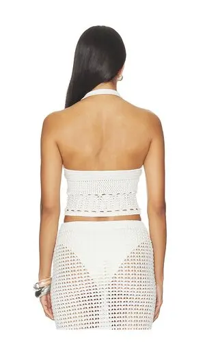 Tularosa Sellia Pointelle Halter Top