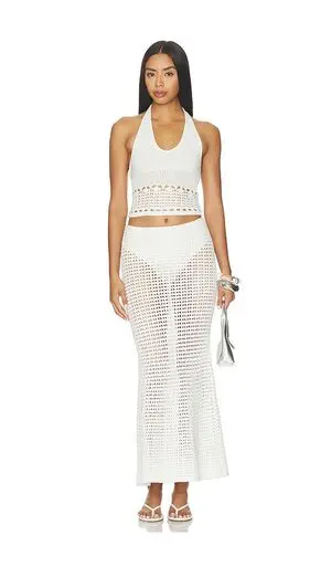 Tularosa Sellia Pointelle Halter Top