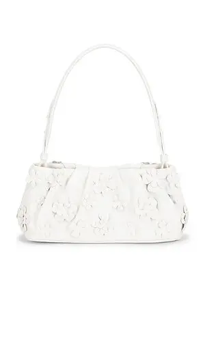 Simkhai Harlow Leather Flower Shoulder Bag