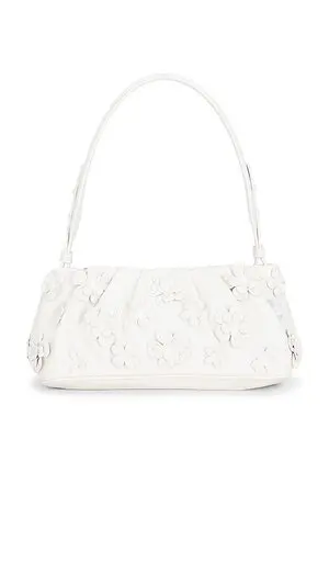 Simkhai Harlow Leather Flower Shoulder Bag