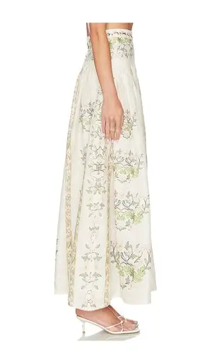 Agua Bendita Curua Anhelo Skirt In Multi