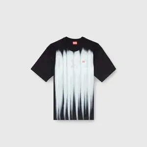 DIESEL® Cotton T-shirt With Bold Logo Print - Multicolor