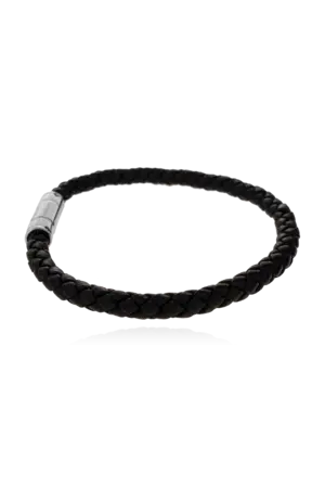 TOM FORD Braided Leather Bracelet