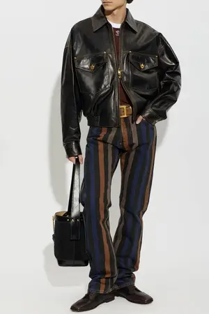 Versace Mick’ Leather Shoes