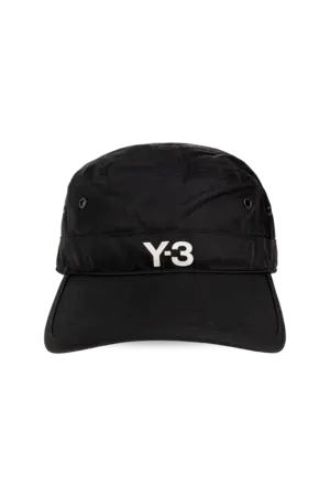 Y3 Logo Baseball Cap - Black