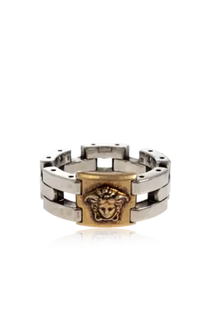 Versace Medusa Head Ring - Silver