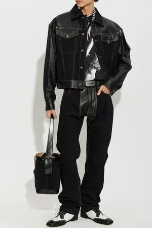 Versace Mick’ Leather Shoes