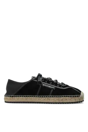 Dolce & Gabbana Leather Espadrilles