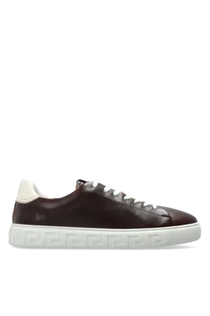 Versace Greca' Sports Shoes - Brown