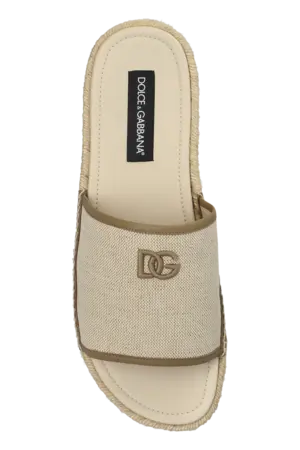 Dolce & Gabbana Slides With Logo
