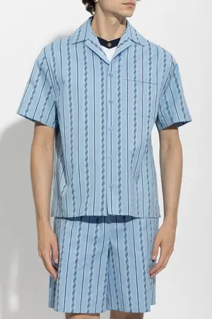 Versace Shirt With Greek Pattern