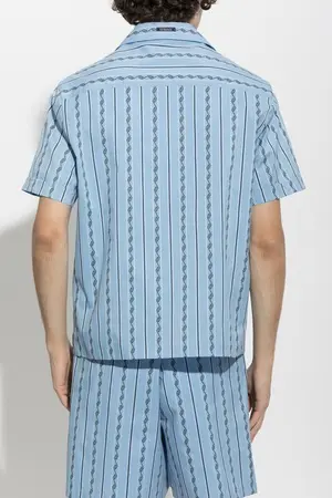Versace Shirt With Greek Pattern