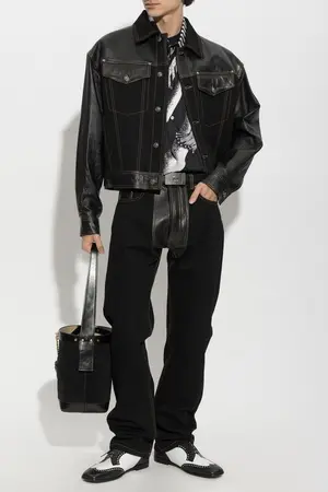 Versace Silk Shirt With Print