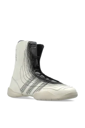 Y3 Regu Embroidery Hi Sneakers