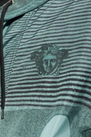 Versace Jacket With "sunset Palms" Print