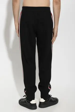 Versace Cotton Pants With Cuffed Legs