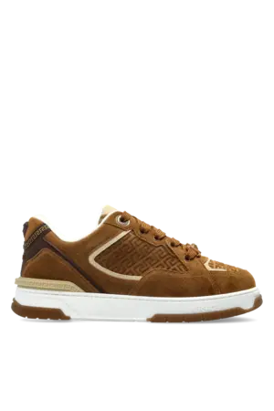 Versace Biggie Basket" Sports Shoes - Brown