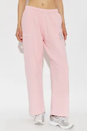 SPORTY & RICH X New York Yankees Sweatpants - Pink
