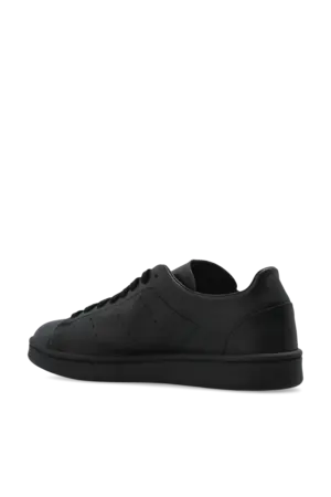 Y3 Stan Smith Leather Low Top Sneakers - Black